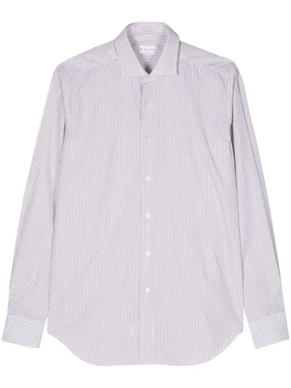 XACUS Striped Poplin Shirt