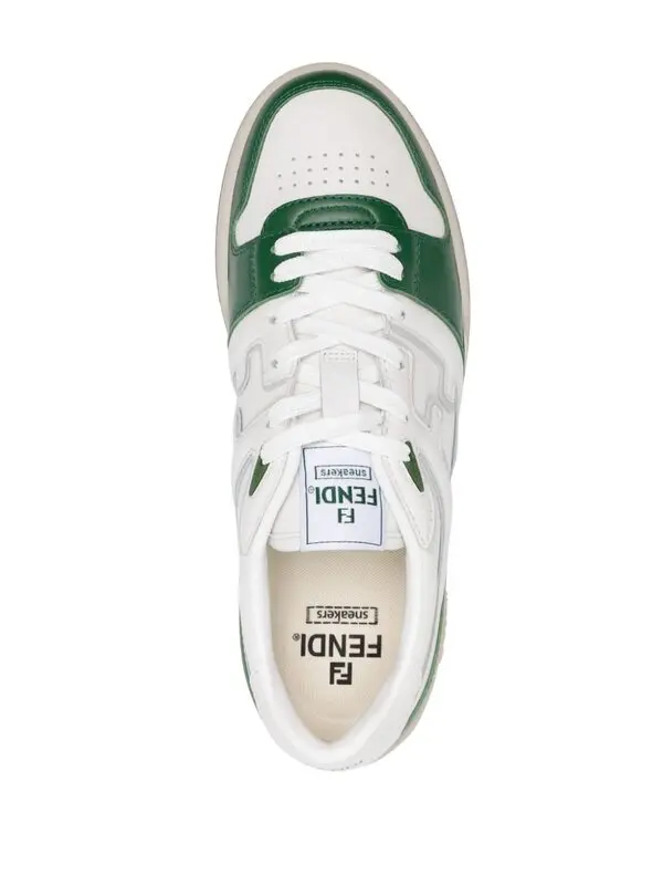 Fendi X Stefano Pilati Match Sneakers - White