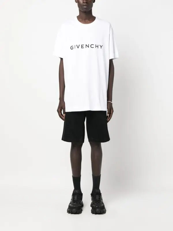 Givenchy Archetype Drop-shoulder T-shirt - White