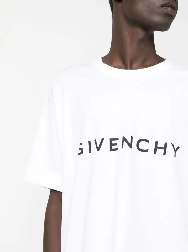 Givenchy Archetype Drop-shoulder T-shirt - White