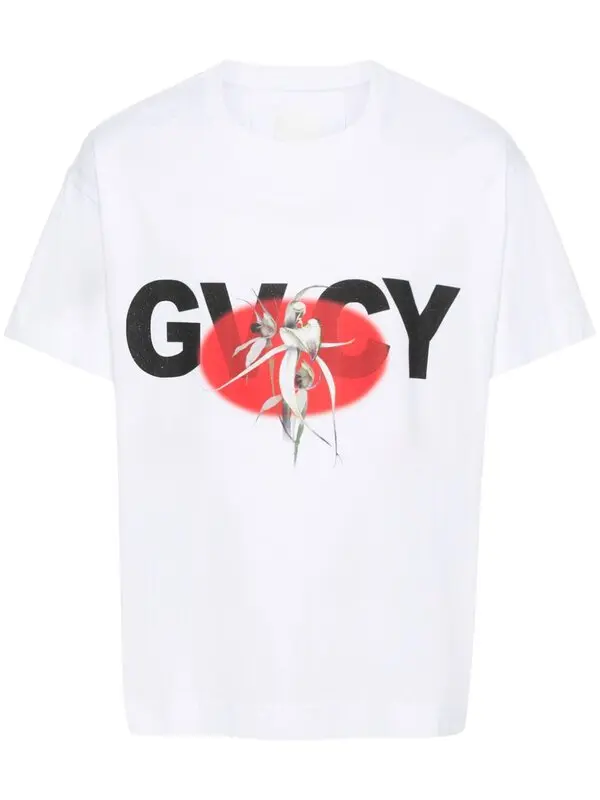 Givenchy Logo-print Cotton T-shirt - White