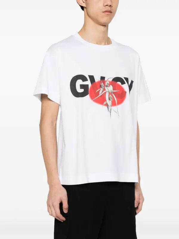 Givenchy Logo-print Cotton T-shirt - White