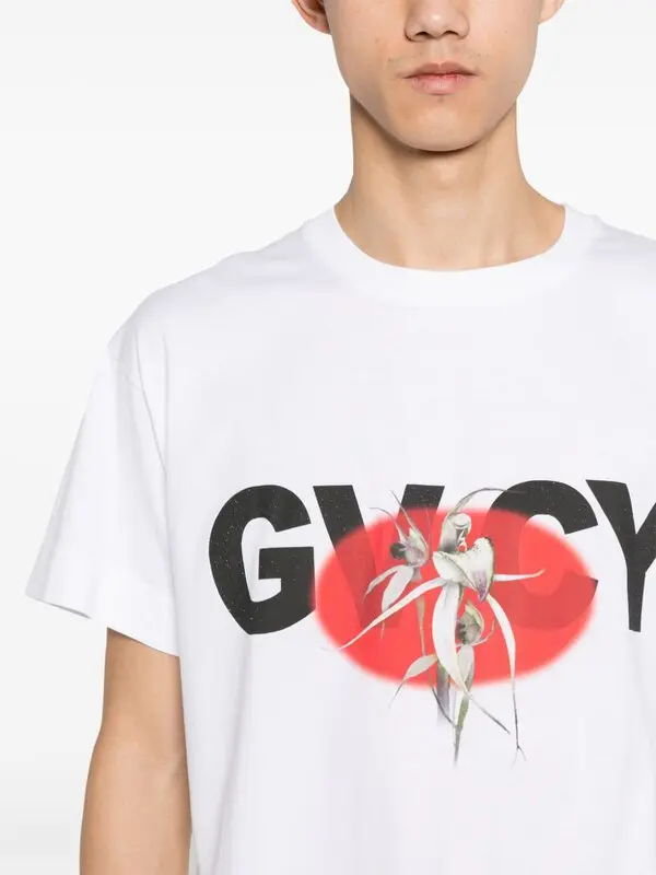 Givenchy Logo-print Cotton T-shirt - White