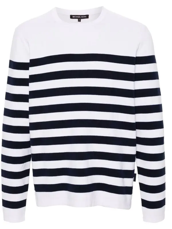 Michael Kors Striped Cotton Jumper