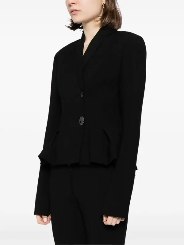Tove Peplum-waist Single-breasted Blazer