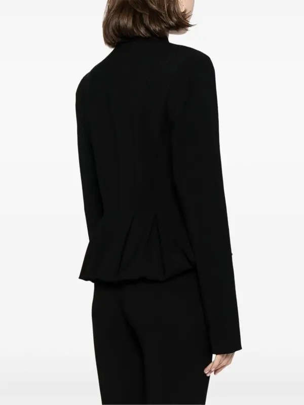 Tove Peplum-waist Single-breasted Blazer