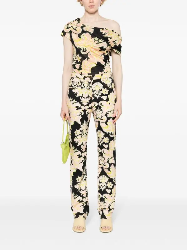 Etro Floral-print Crepe Blouse