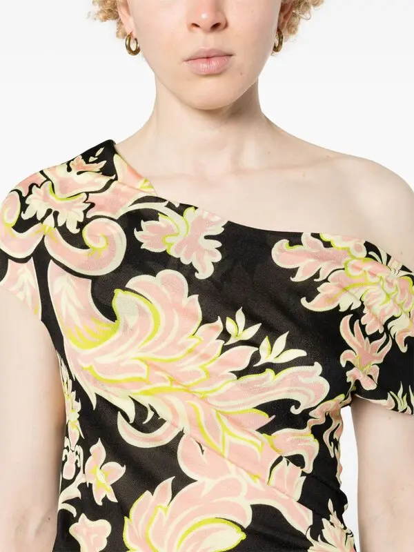 Etro Floral-print Crepe Blouse