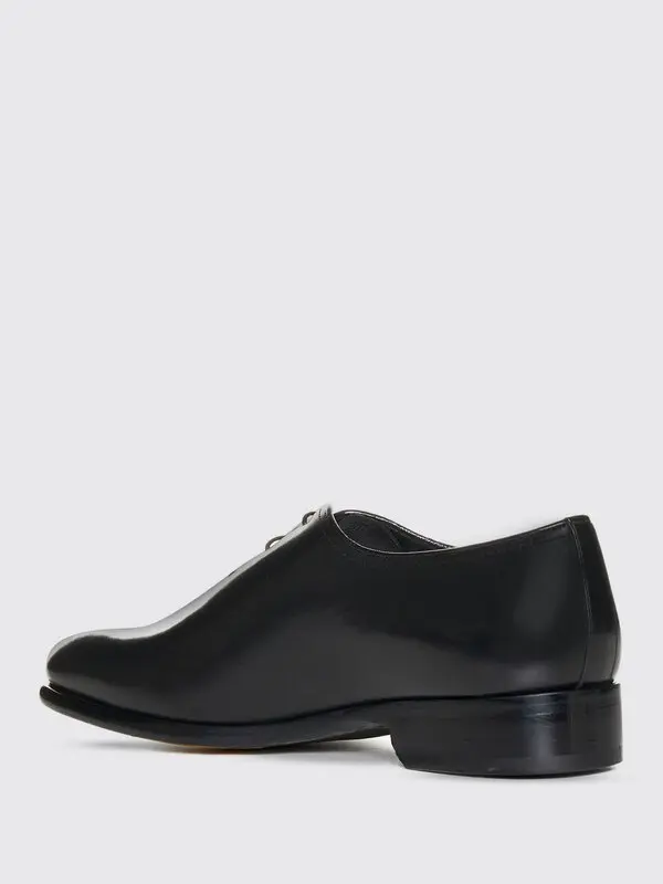 DOUCAL'S Leather Oxford Shoes - Black