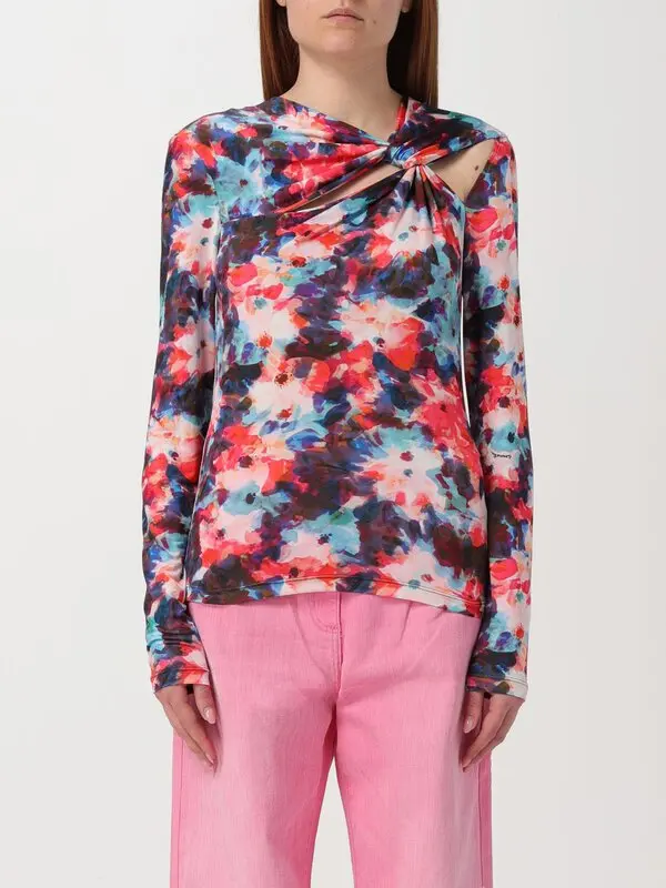 Patrizia Pepe Long Sleeve Printed Sweater