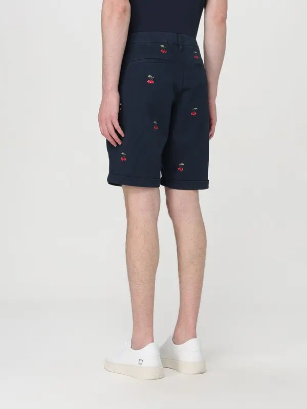 SUN 68 Printed Shorts - Navy