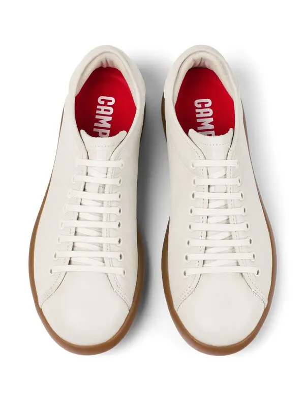 Camper Pelotas Soller Leather Sneakers - White