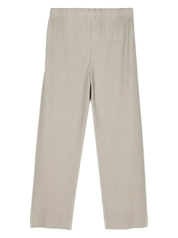 Issey Miyake Mc March Pleated Trousers - Neutrals