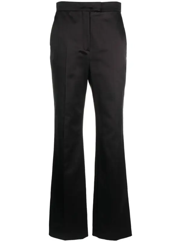 Fendi Bootcut Satin Trousers