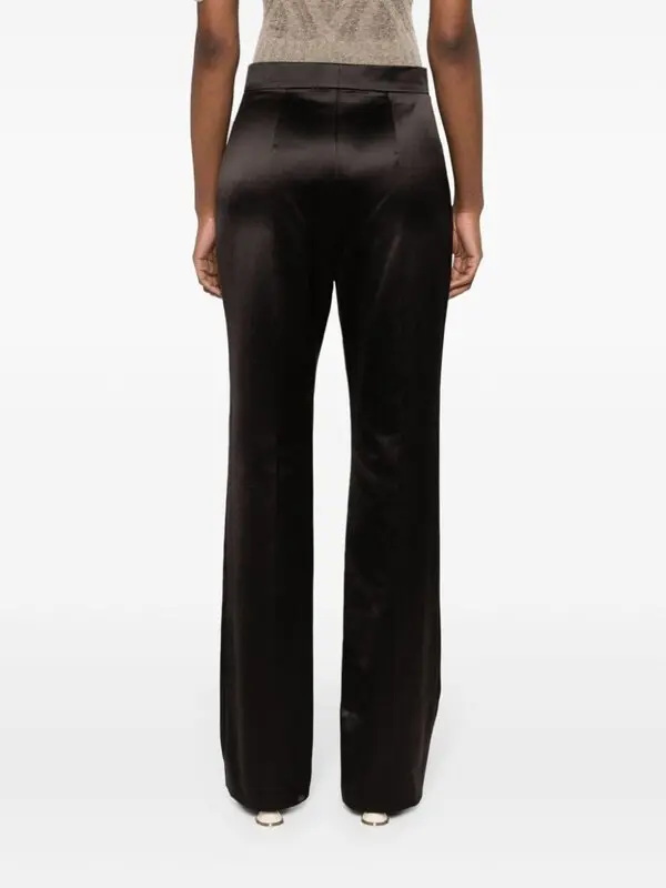 Fendi Bootcut Satin Trousers