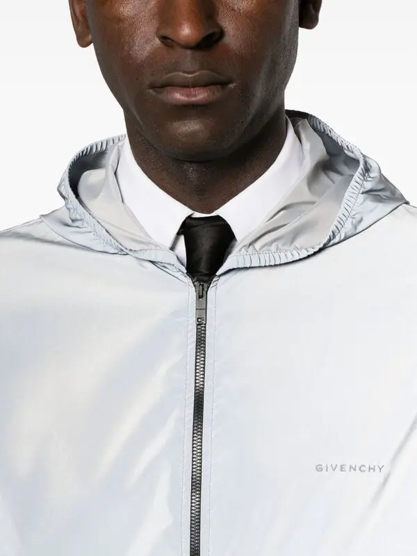Givenchy Reflective Hooded Windbreaker