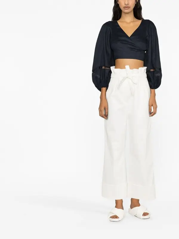 Max Mara Paper-bag Waist Trousers