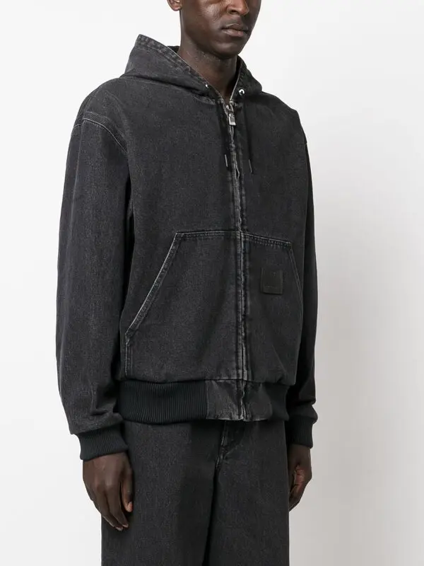 Givenchy Distressed-effect Cotton Hooded Jacket
