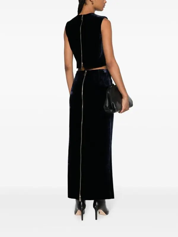 Fendi Velvet Maxi Skirt