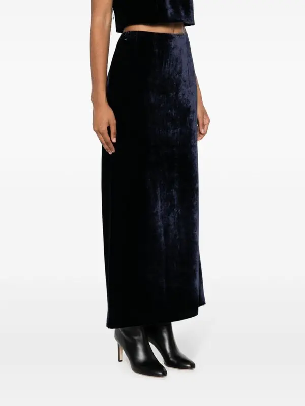 Fendi Velvet Maxi Skirt