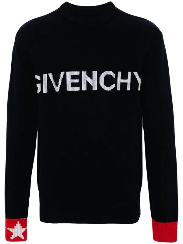 Givenchy Logo-intarsia Sweater