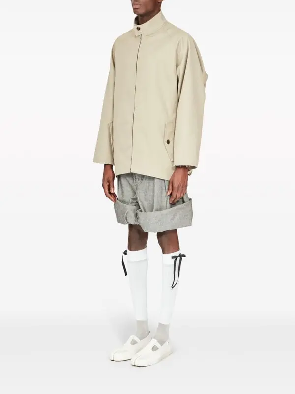 MAISON MARGIELA Pleat-detailing Cotton Jacket