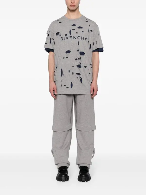 Givenchy Detachable-leg Cotton Track Pants
