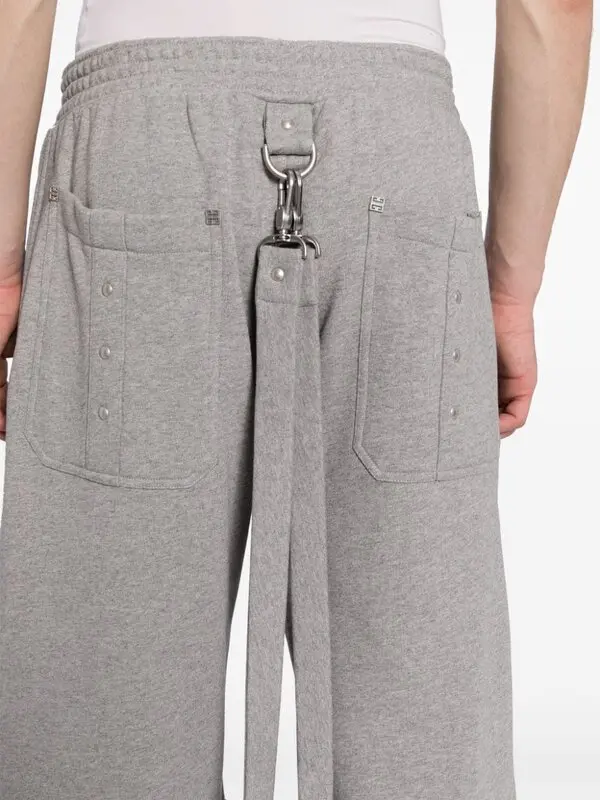 Givenchy Detachable-leg Cotton Track Pants