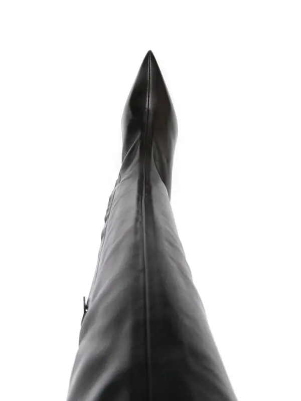 Givenchy 80mm Leather Thigh-high Boots