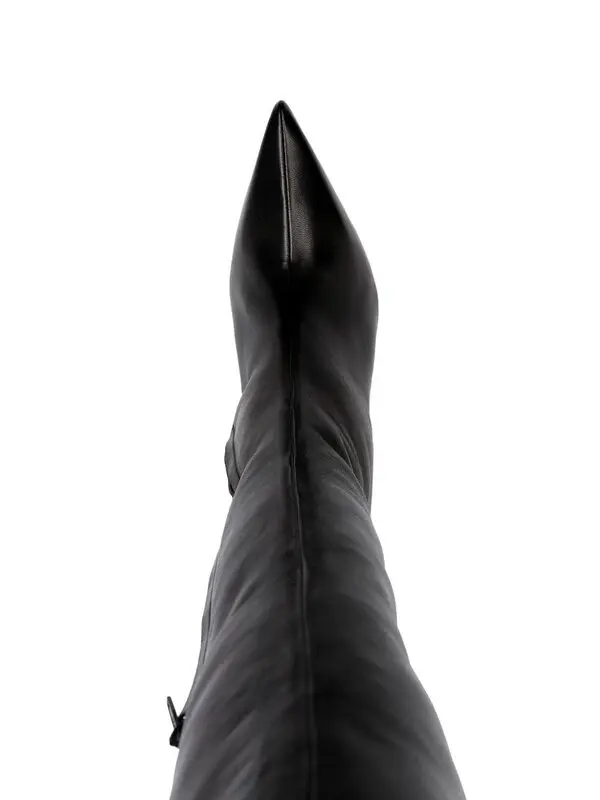 Givenchy 80mm Leather Thigh-high Boots