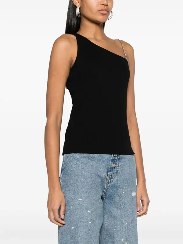 Givenchy 4g-plaque Ribbed-knit Tank Top