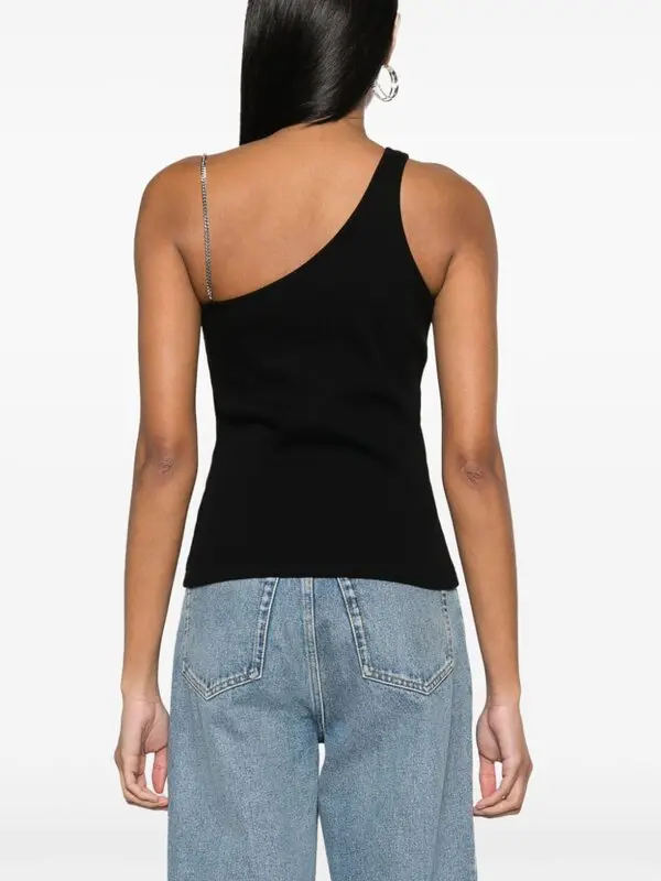 Givenchy 4g-plaque Ribbed-knit Tank Top