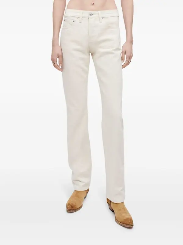 RE/DONE The Anderson Mid-rise Straight-leg Jeans