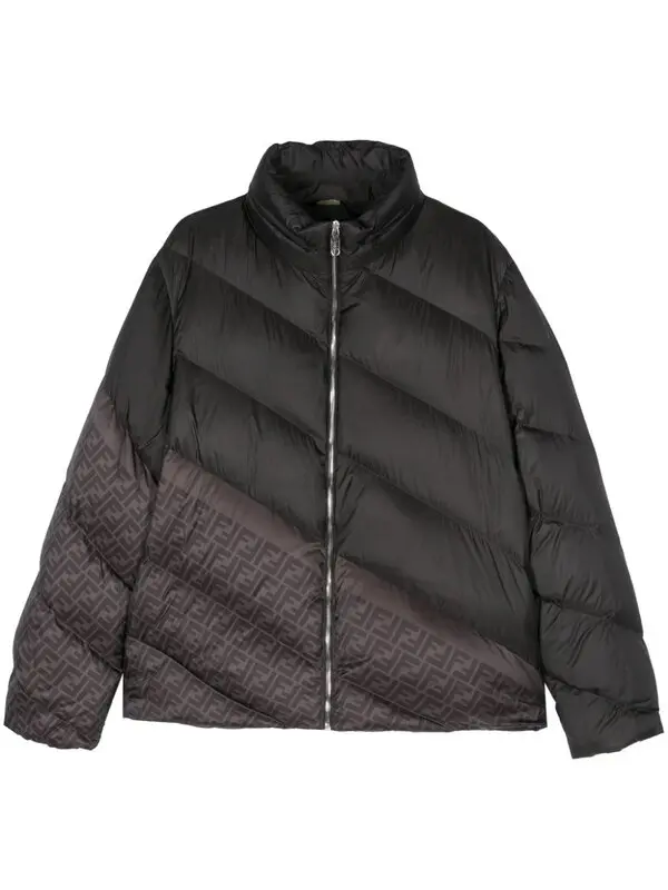 Fendi Ff-print Padded Jacket