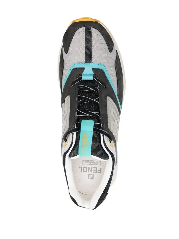 Fendi Logo-embossed Low-top Sneakers