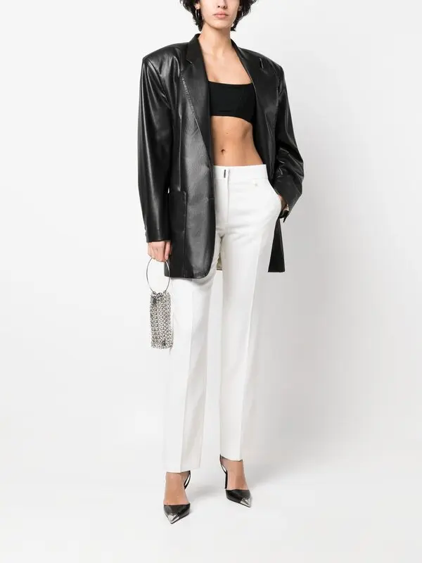 Givenchy Logo-plaque Tailored Trousers