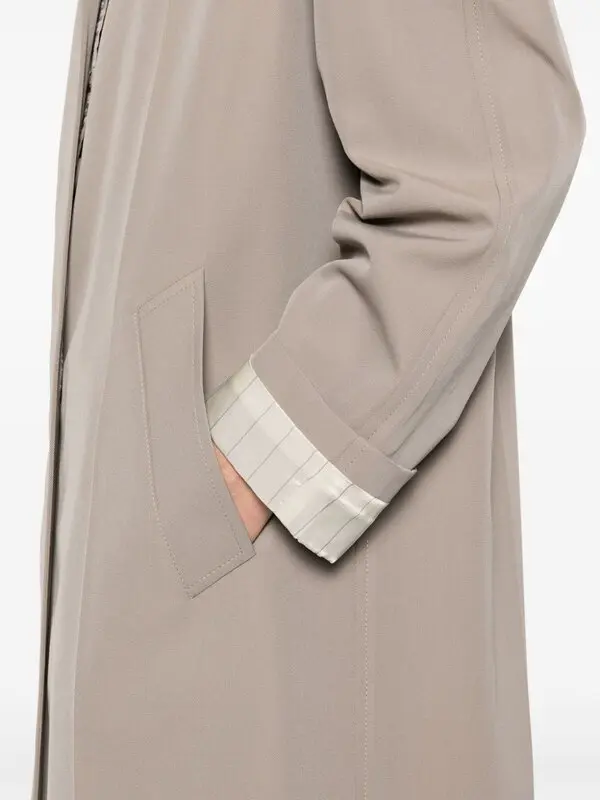 Fendi Ff-motif Trench Coat