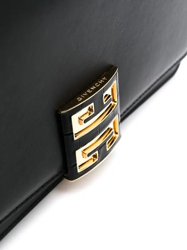 Givenchy 4g Leather Crossbody Bag - Black