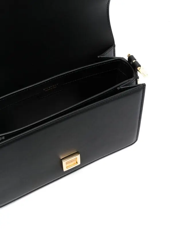 Givenchy 4g Leather Crossbody Bag - Black