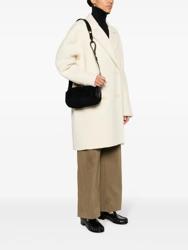 Max Mara Teddy Roll Camel Hair Shoulder Bag
