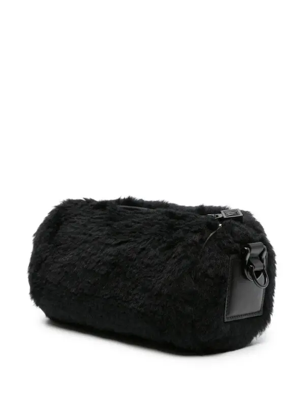 Max Mara Teddy Roll Camel Hair Shoulder Bag