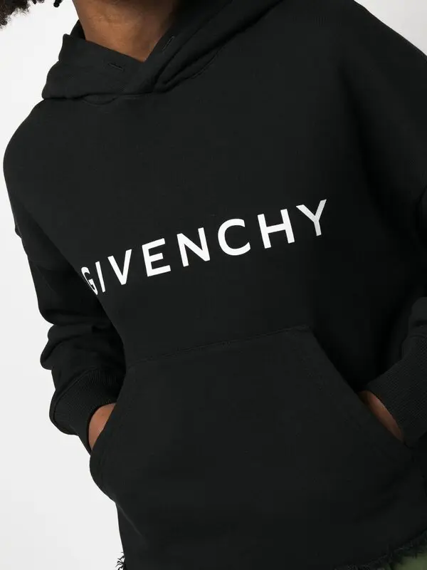 Givenchy Cotton Logo-print Hoodie