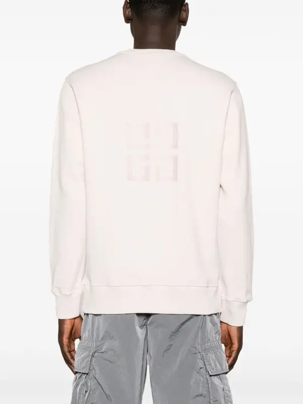 Givenchy Logo-embroidered Cotton Sweatshirt