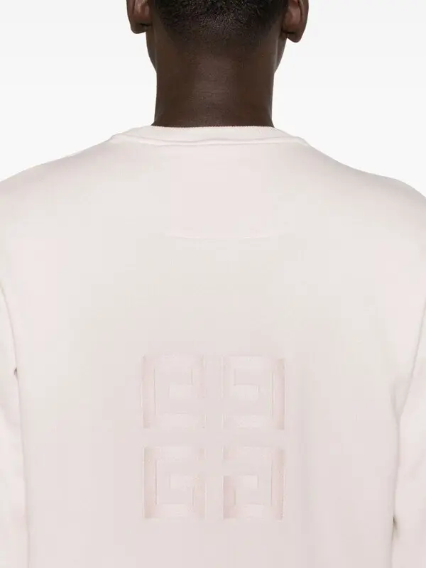 Givenchy Logo-embroidered Cotton Sweatshirt