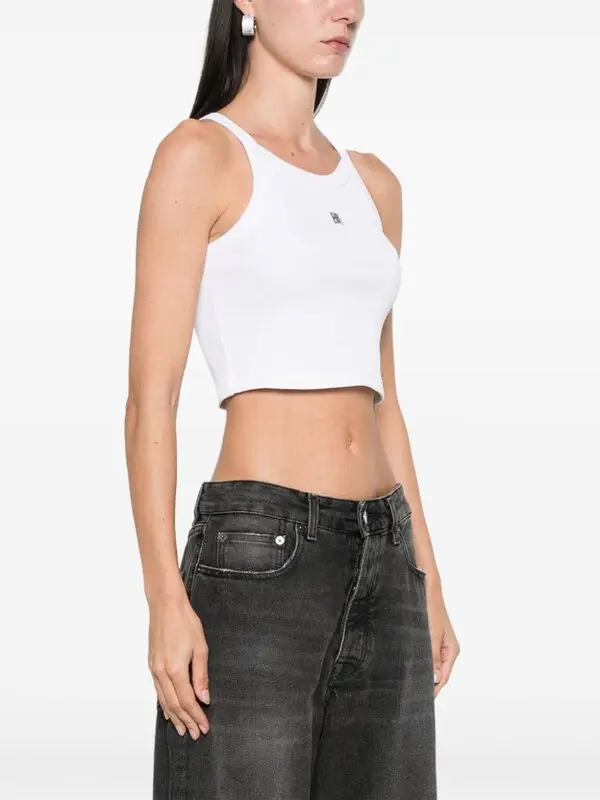 Givenchy 4g Cropped Tank Top