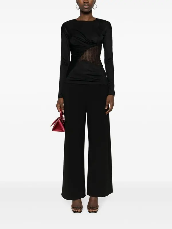 Givenchy Lace Panelled Top