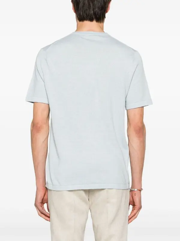 Michael Kors Round-neck Ribbed-knit T-shirt