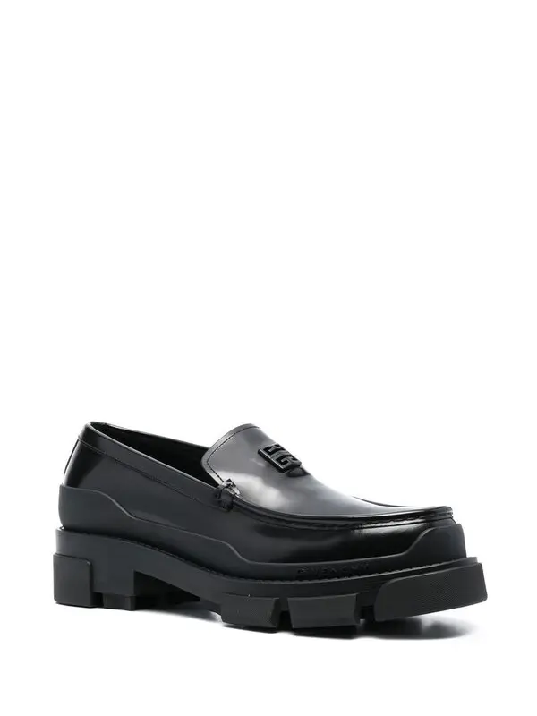 Givenchy Embossed-logo Loafers