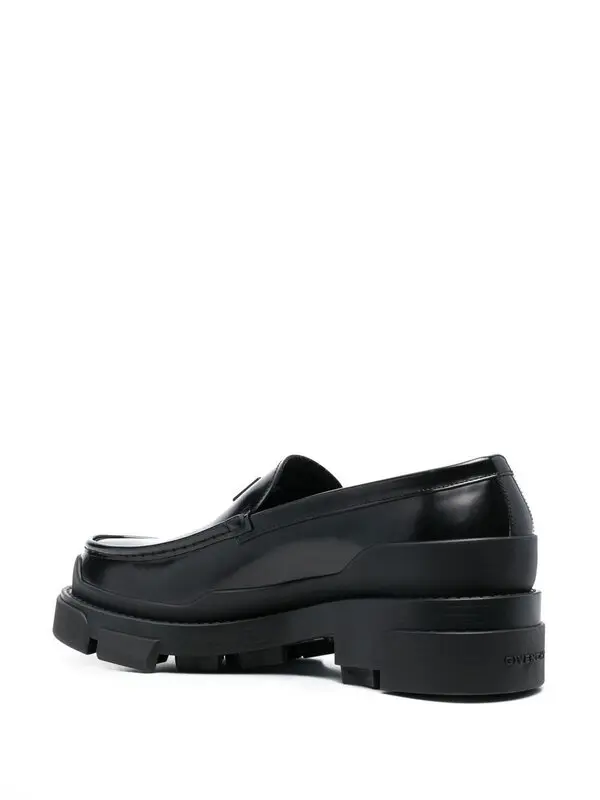 Givenchy Embossed-logo Loafers