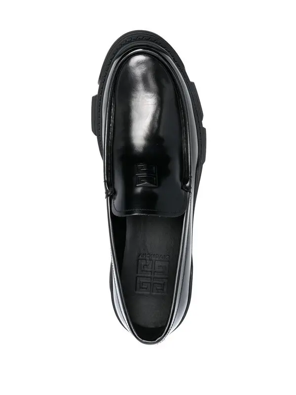 Givenchy Embossed-logo Loafers